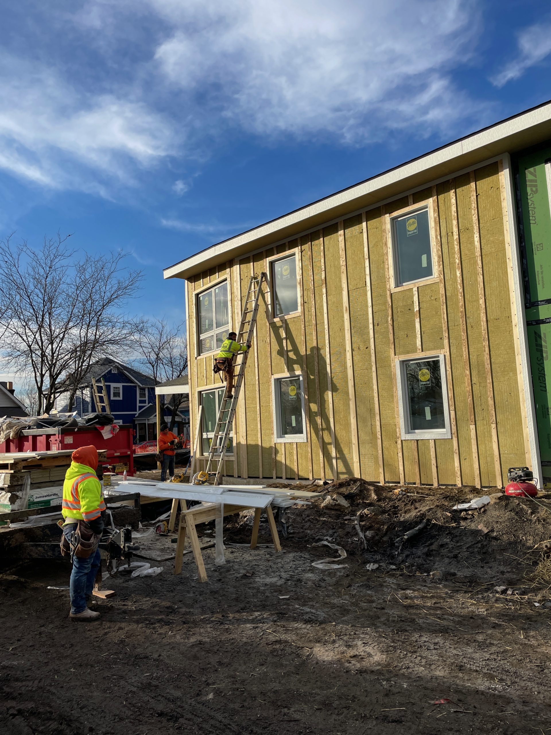 Furring and Cladding - BSU Solar Decathlon Design & Build Challenges