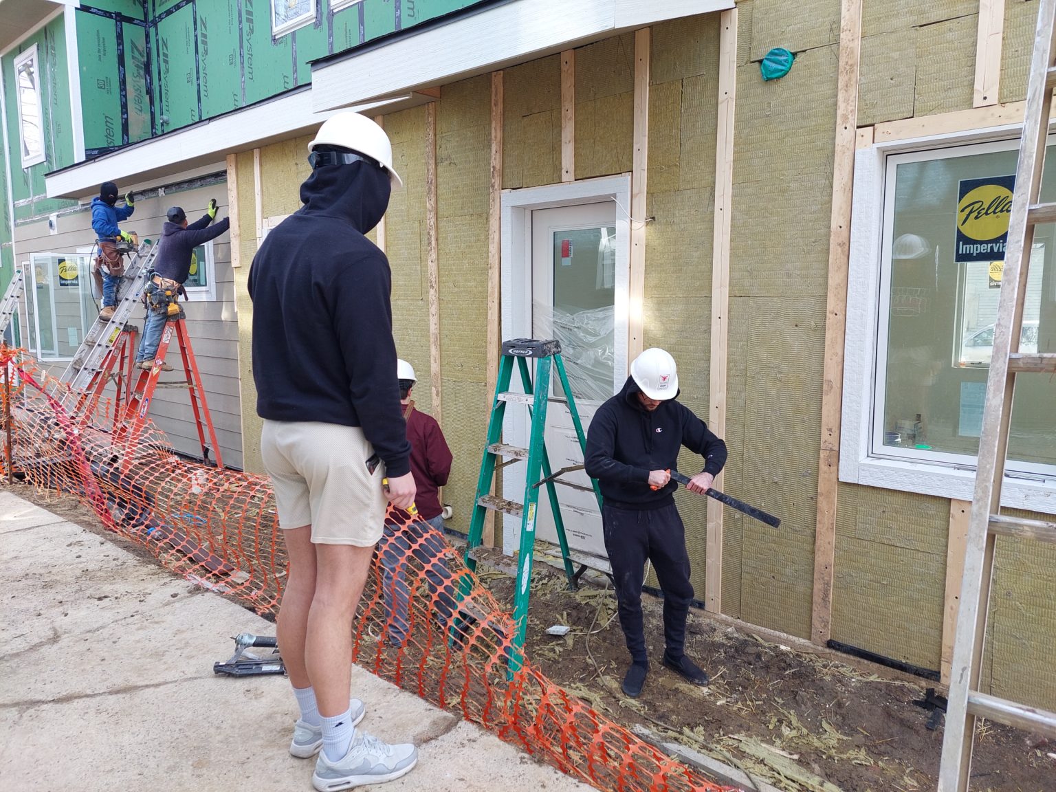 Furring and Cladding - Solar Decathlon Local Build Indianapolis