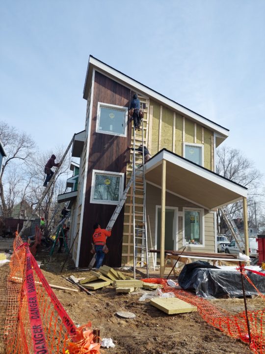 Furring and Cladding - BSU Solar Decathlon Design & Build Challenges