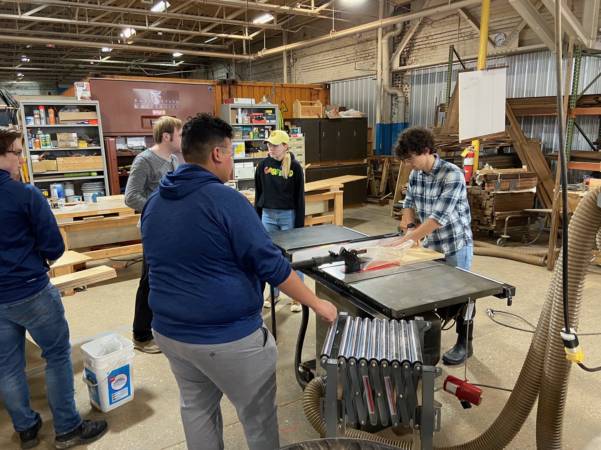 Building Furniture for the Interior Spaces - BSU Solar Decathlon Design ...