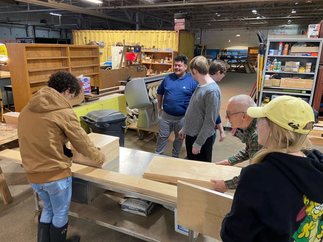 Building Furniture for the Interior Spaces - BSU Solar Decathlon Design ...