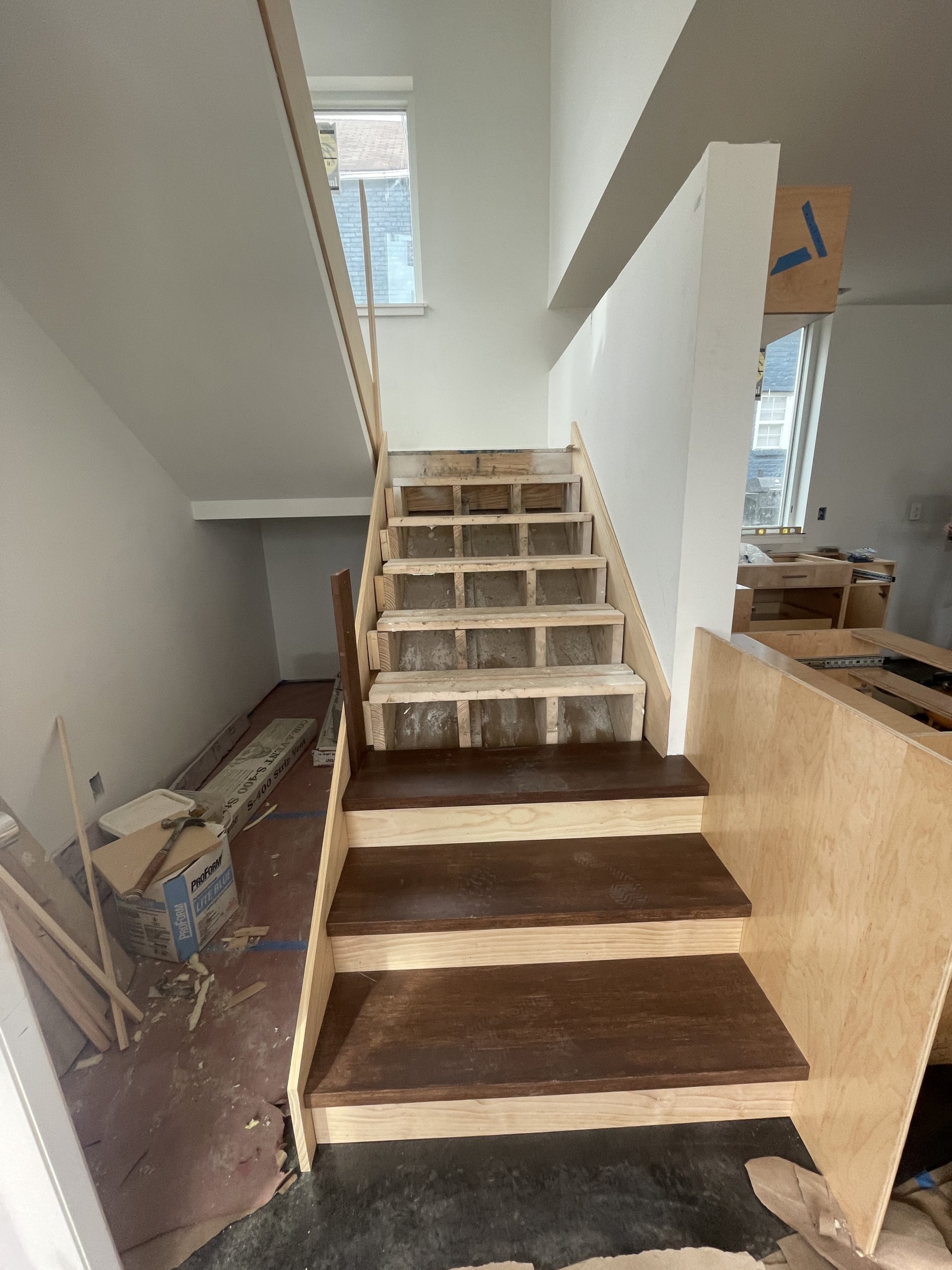 Kitchen Install and Stair Detail - BSU Solar Decathlon Design & Build ...