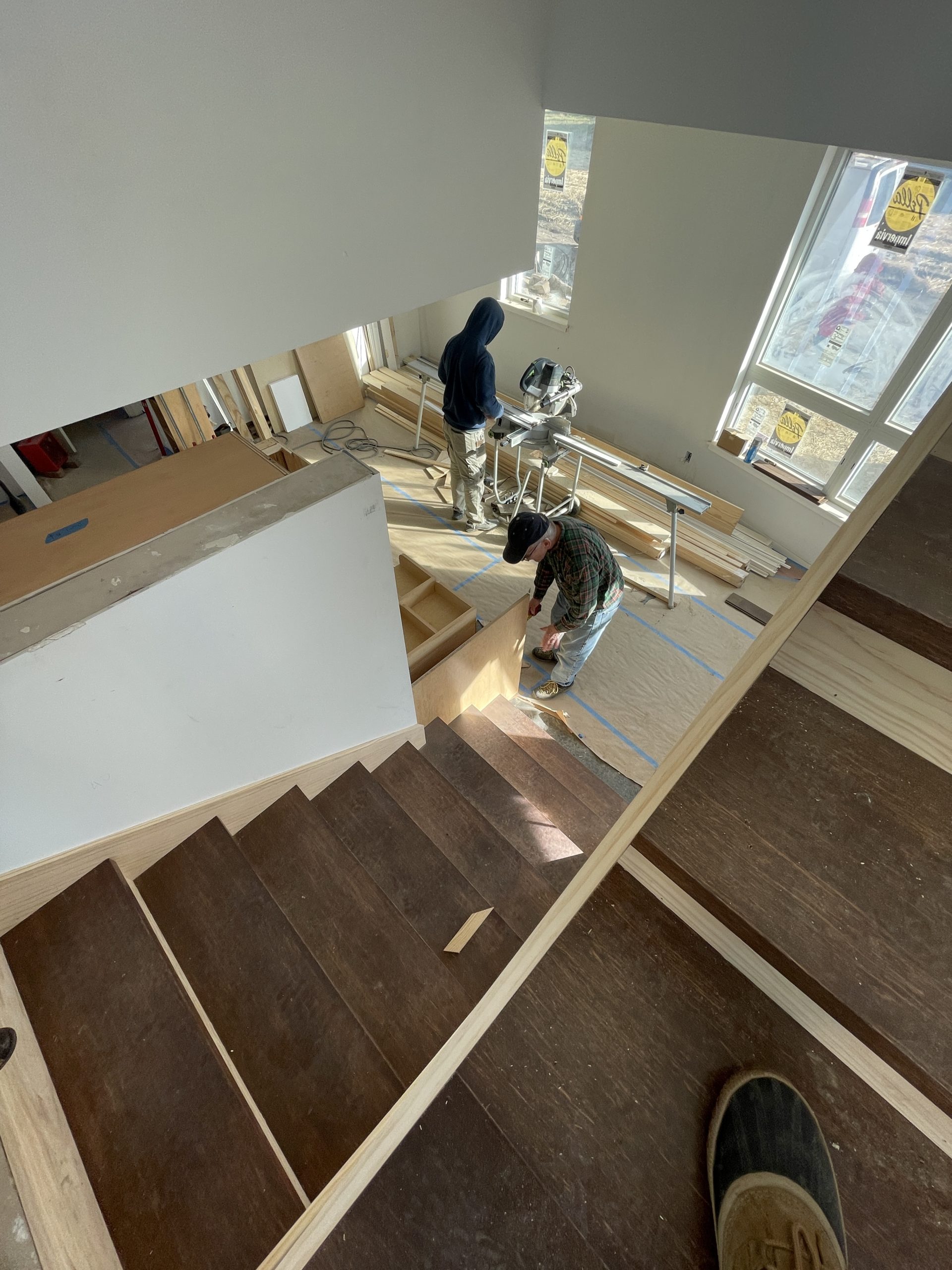 Kitchen Install and Stair Detail - BSU Solar Decathlon Design & Build ...