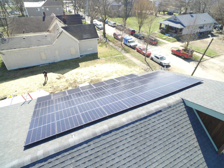 Solar Panels Installed - BSU Solar Decathlon Design & Build Challenges
